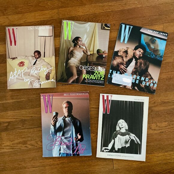 W magazine | Accents | W Magazine Lot 223 2024 Emma Stone Zoe Kravitz ...